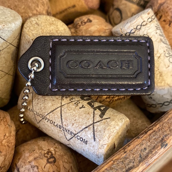 Bags | Coach Leather Replacement Hanging Tag | Poshmark